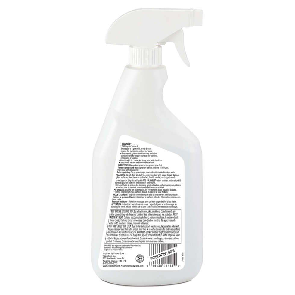 SOLVABLE® TSP Liquid Cleaner & Degreaser | PRO | SOLVABLE® Works