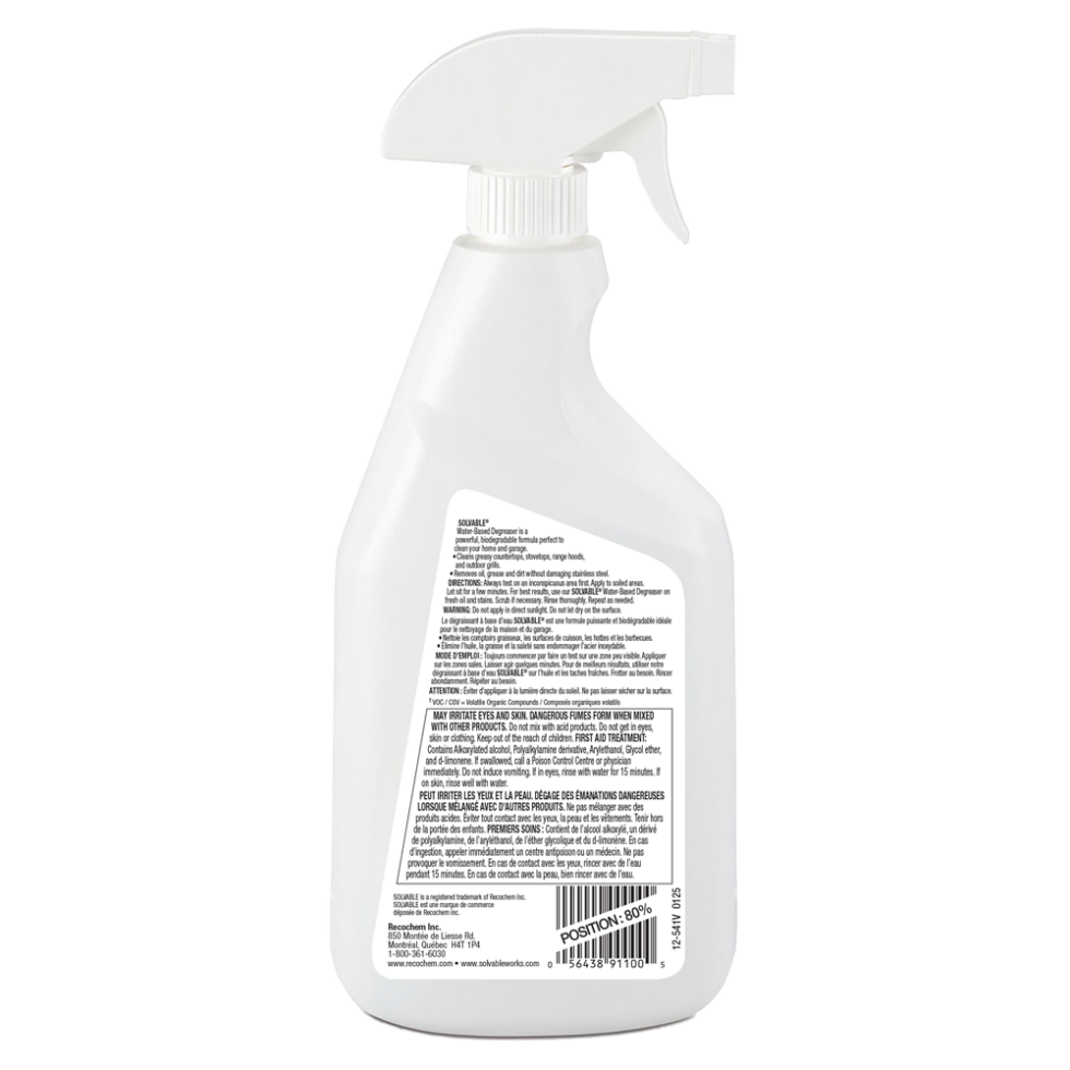 Water-Based Degreaser | DIY | SOLVABLE® Works