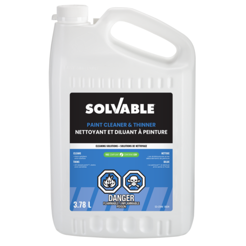 Paint Cleaner & Thinner | DIY | SOLVABLE® Works
