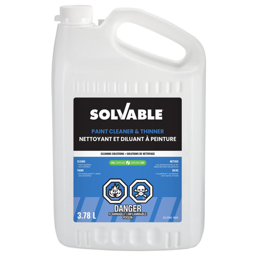 Paint Cleaner & Thinner | DIY | SOLVABLE® Works