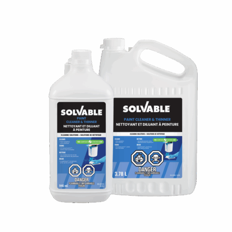 Paint Cleaner & Thinner | DIY | SOLVABLE® Works