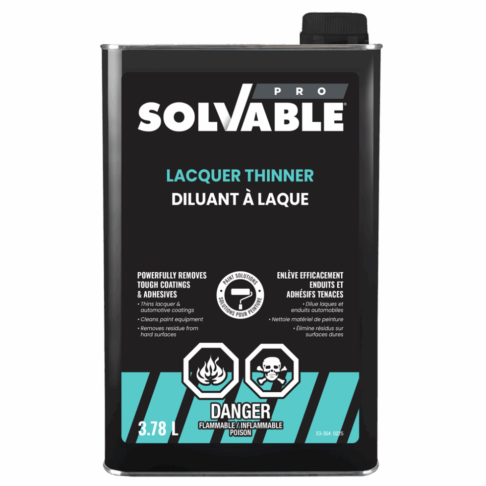 Lacquer Thinner | PRO | SOLVABLE® Works